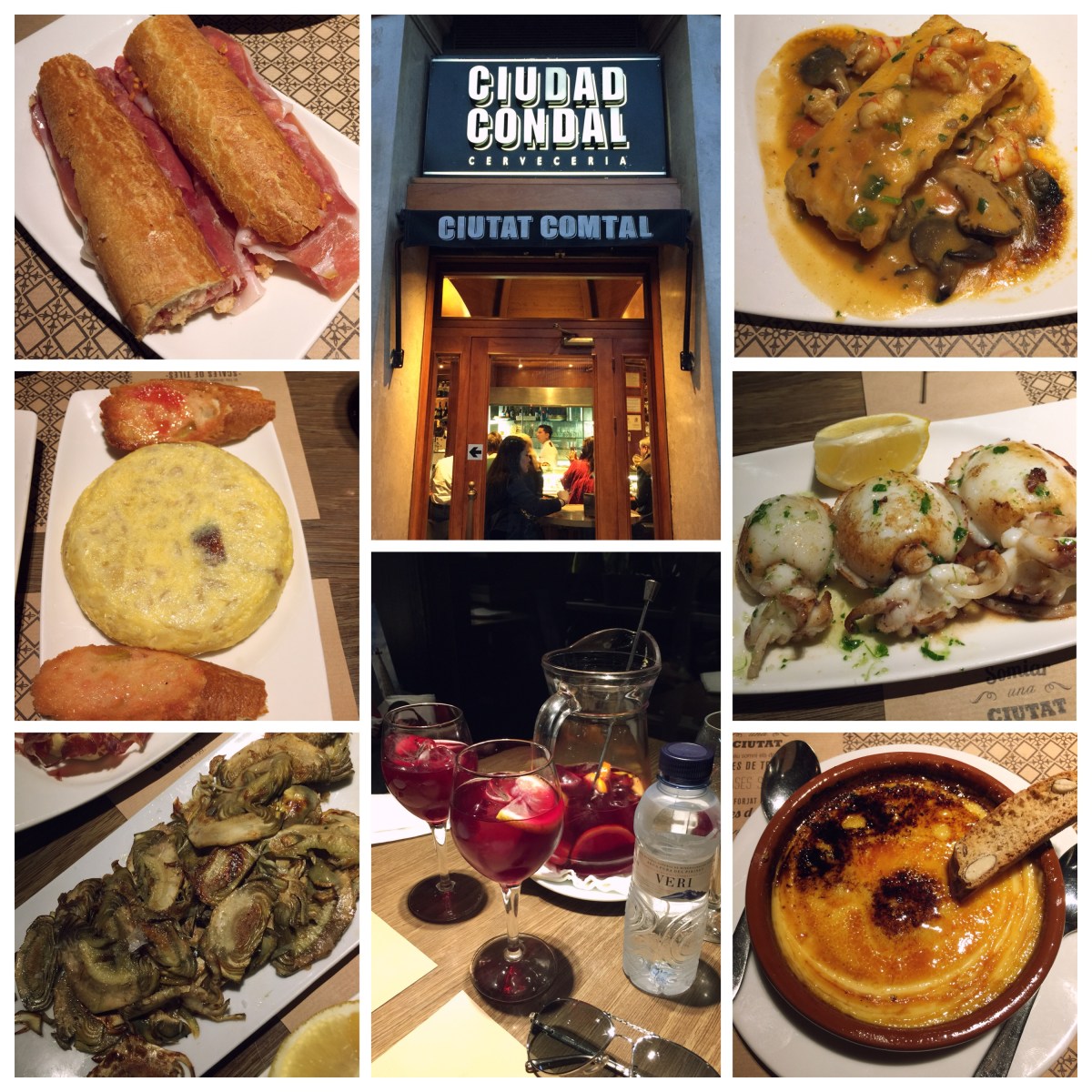 巴塞隆納。推薦美食。Ciudad Condal 人氣Tapas餐廳 « Nakai Wen. com